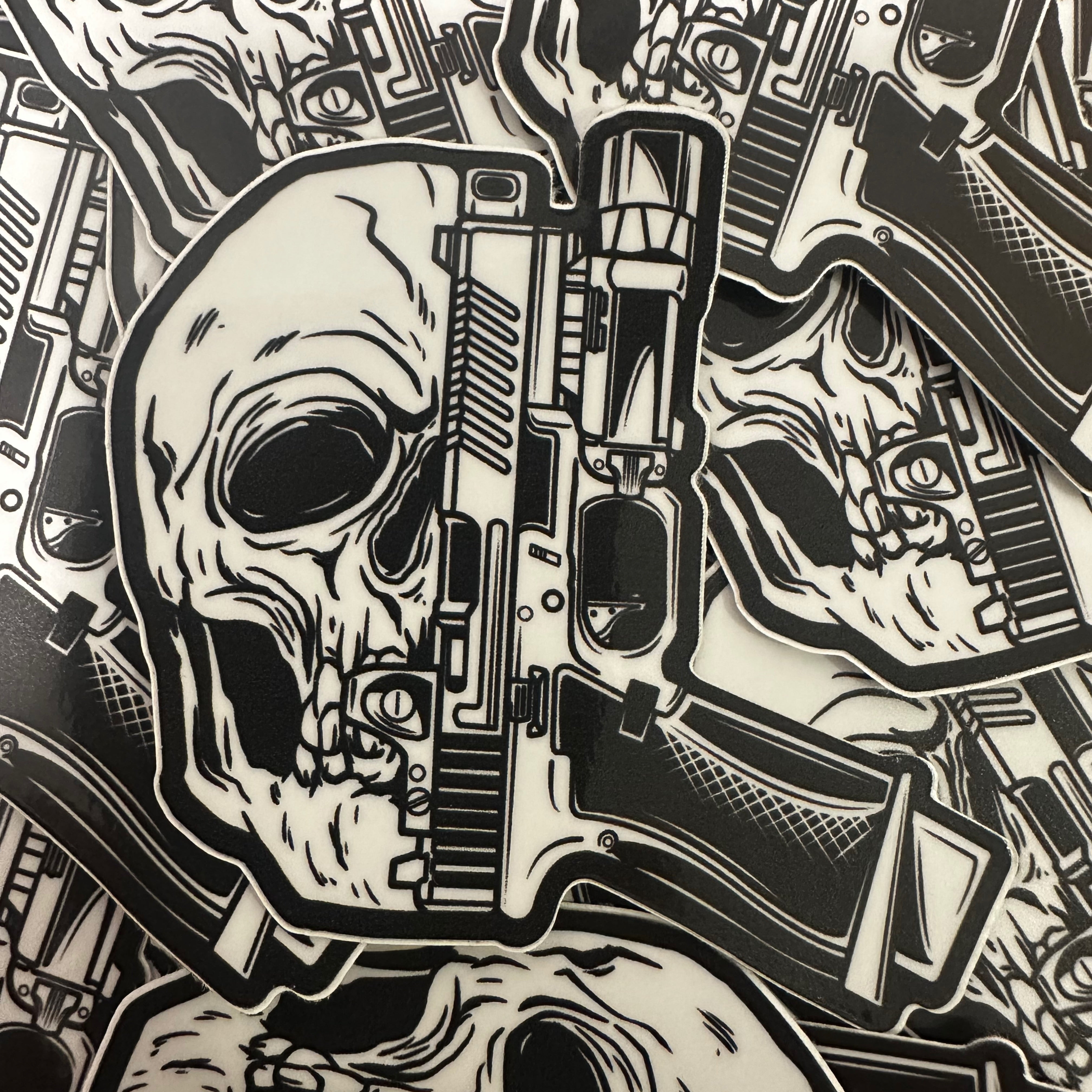 GLOCKSKULL WHITE – LUDO TACTICAL